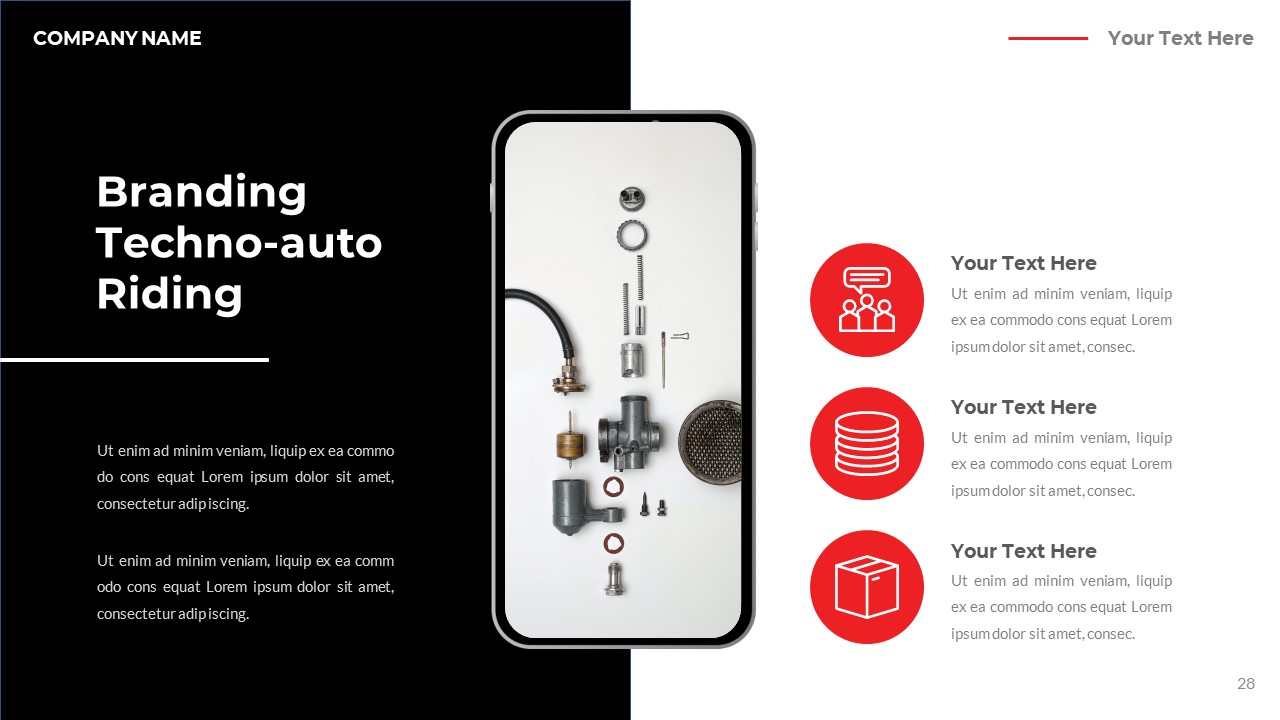 Automotif - Car Business Service Presentation Keynote Template ...