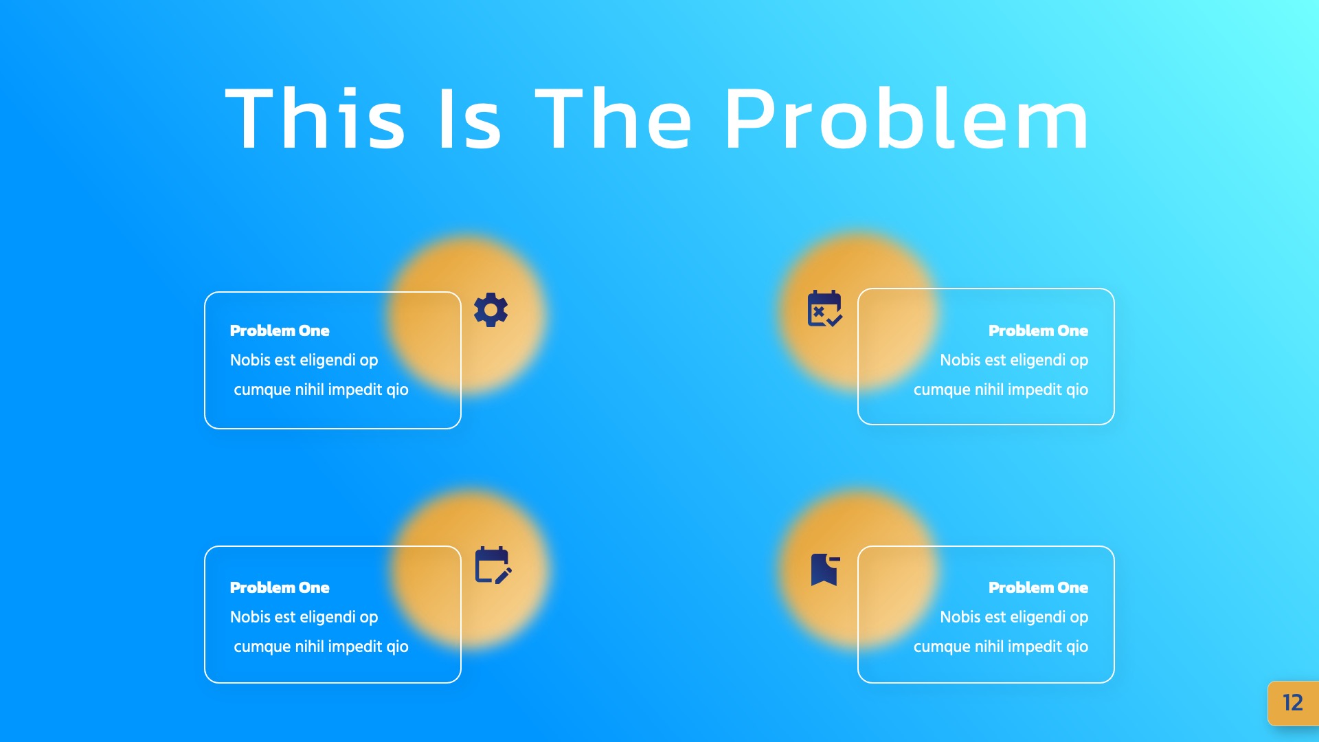 Rounded Powerpoint Pitch Deck Presentation Template, Presentation Templates