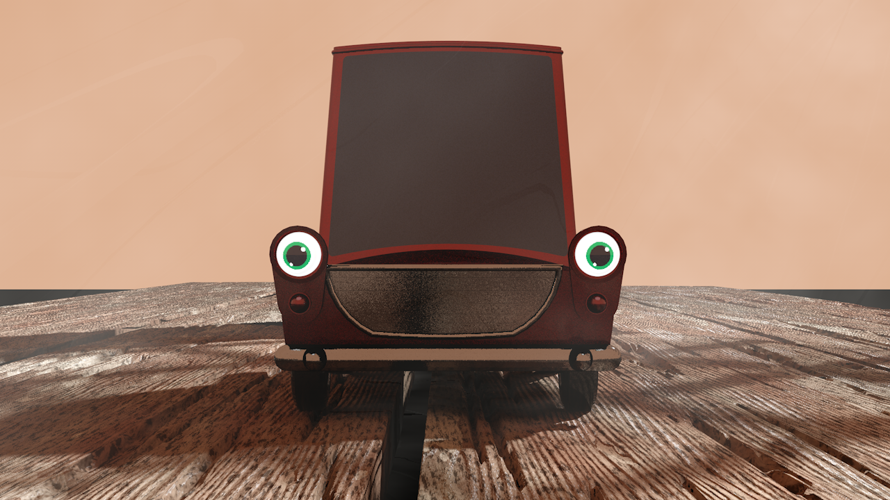 Low Poly Car Cartoon by gorilapro | 3DOcean