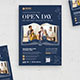 Education Open Day Flyer Template, Print Templates | GraphicRiver