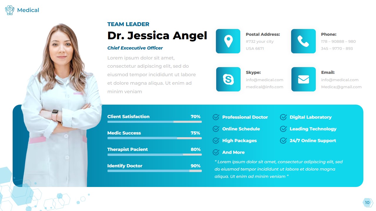 Medical Presentation Template, Presentation Templates | GraphicRiver