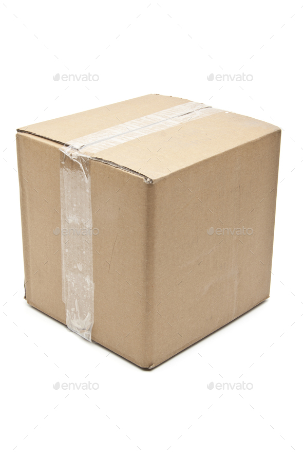 cardboard box carton container Stock Photo by ozaiachin | PhotoDune
