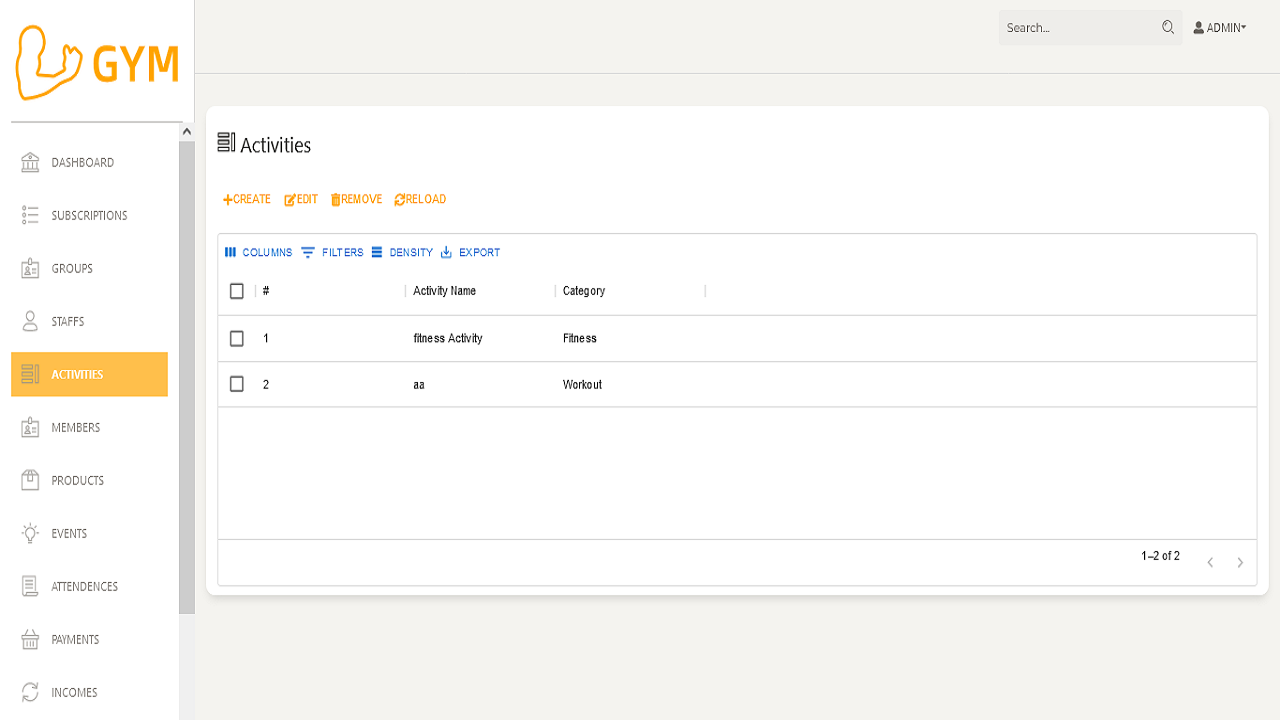 GYM | Gym management system by Delta-Dev-Software | CodeCanyon