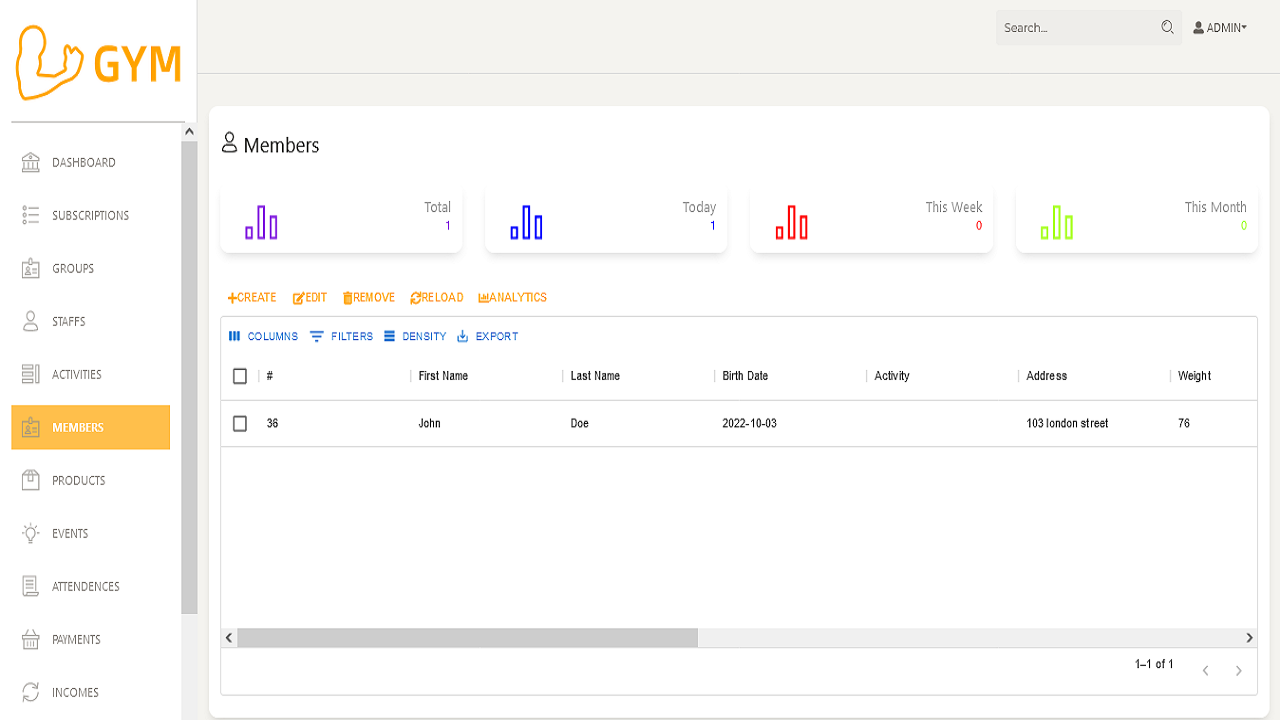 GYM | Gym management system by Delta-Dev-Software | CodeCanyon