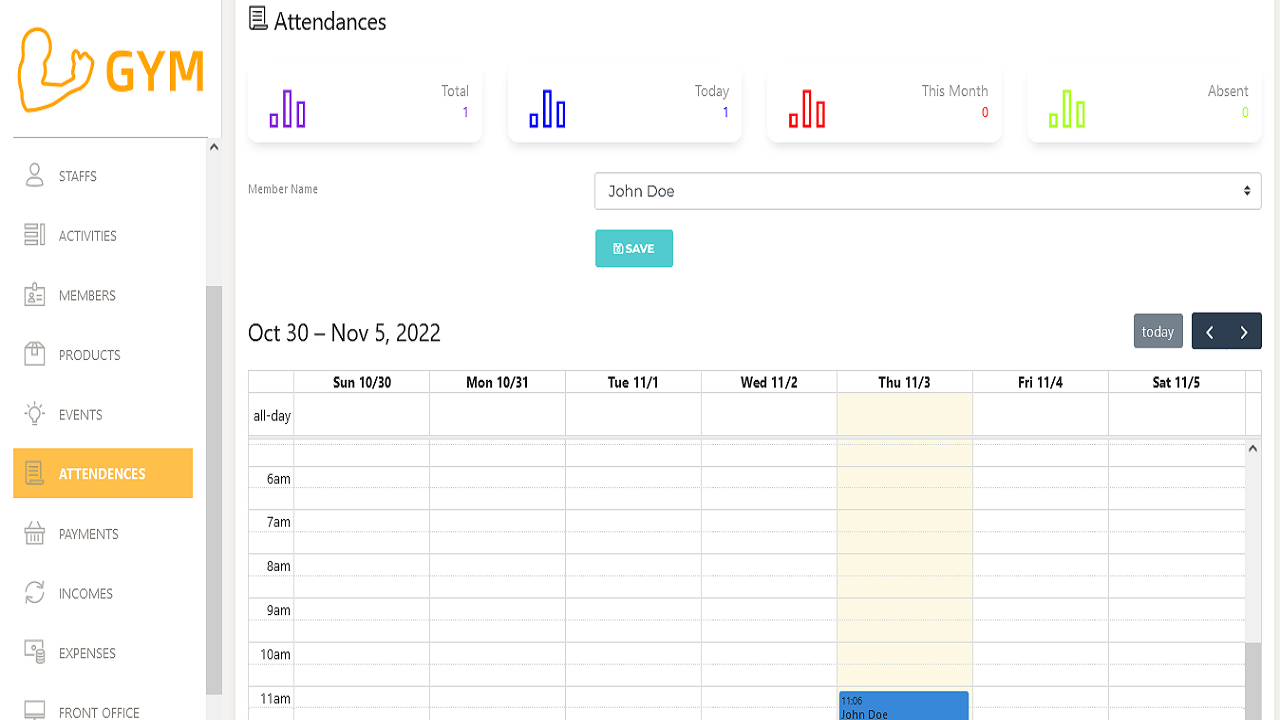 GYM | Gym management system by Delta-Dev-Software | CodeCanyon