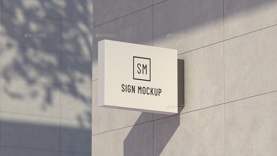Street Sign Mockup Set, Graphics | GraphicRiver