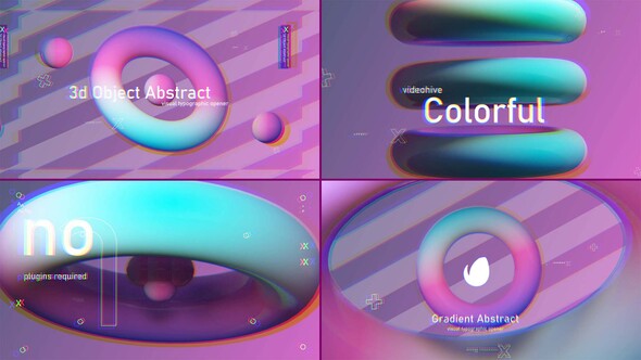 Object Abstract 3d Intro V 4.0, After Effects Project Files | VideoHive