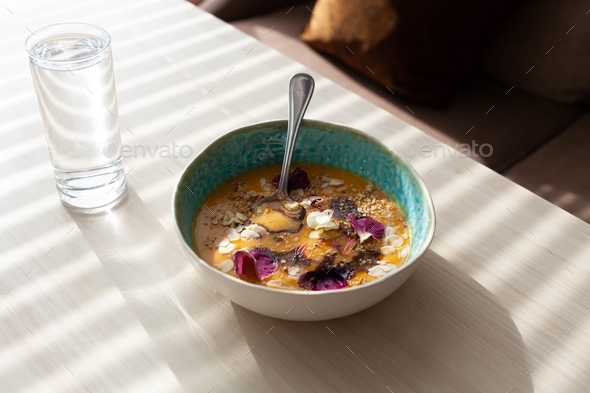 Traditional food of Dagestan (Russia) Kurch – dried apricot pudding ...