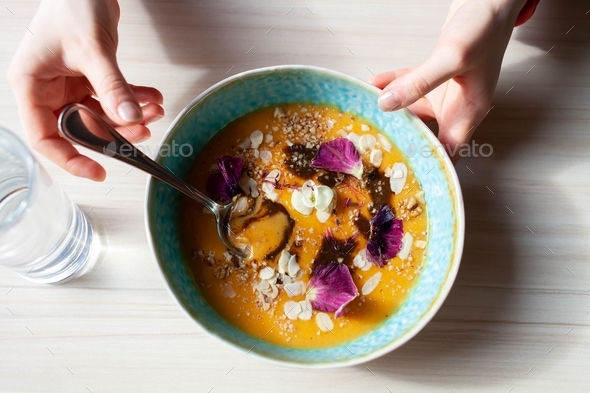 Traditional food of Dagestan (Russia) Kurch – dried apricot pudding ...