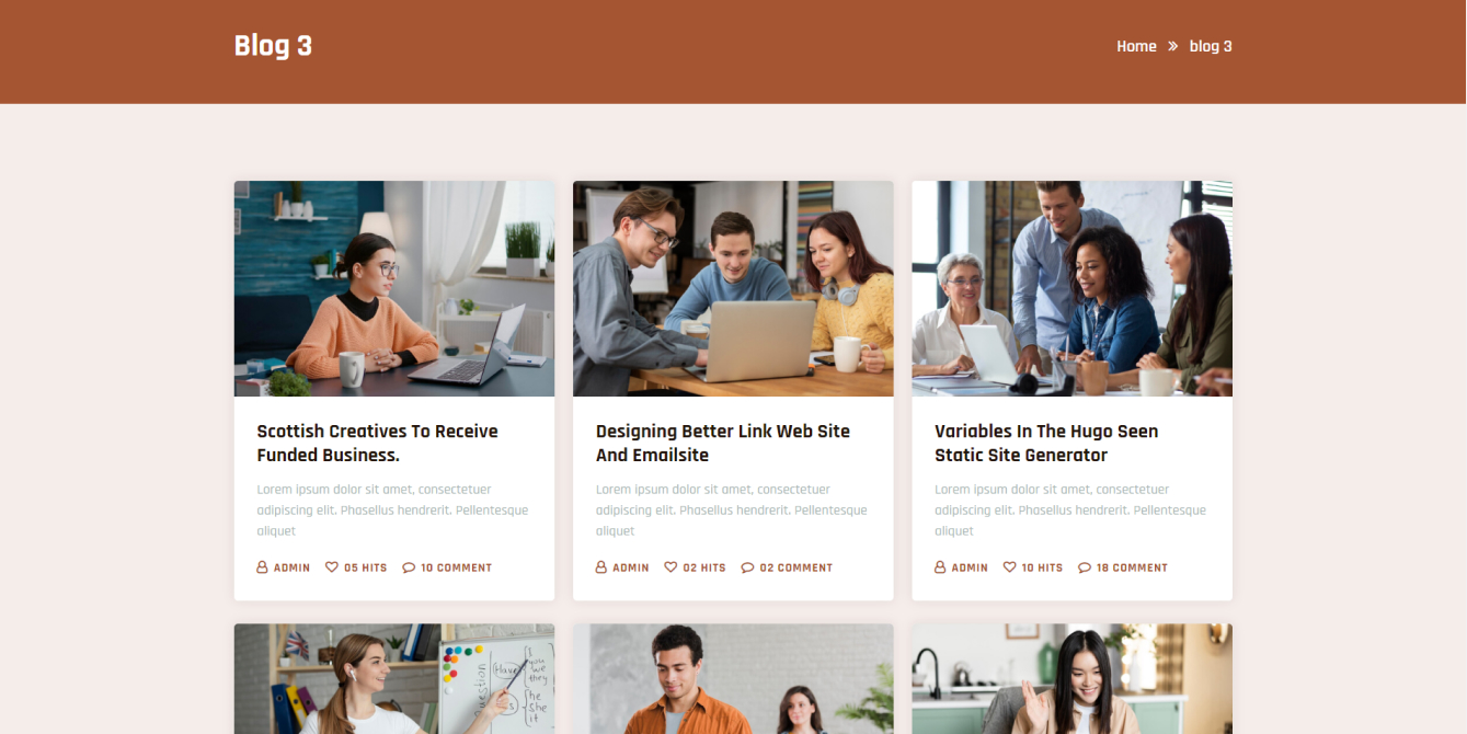Blogezo - HTML and CSS Responsive blog Card by codexperttheme | CodeCanyon
