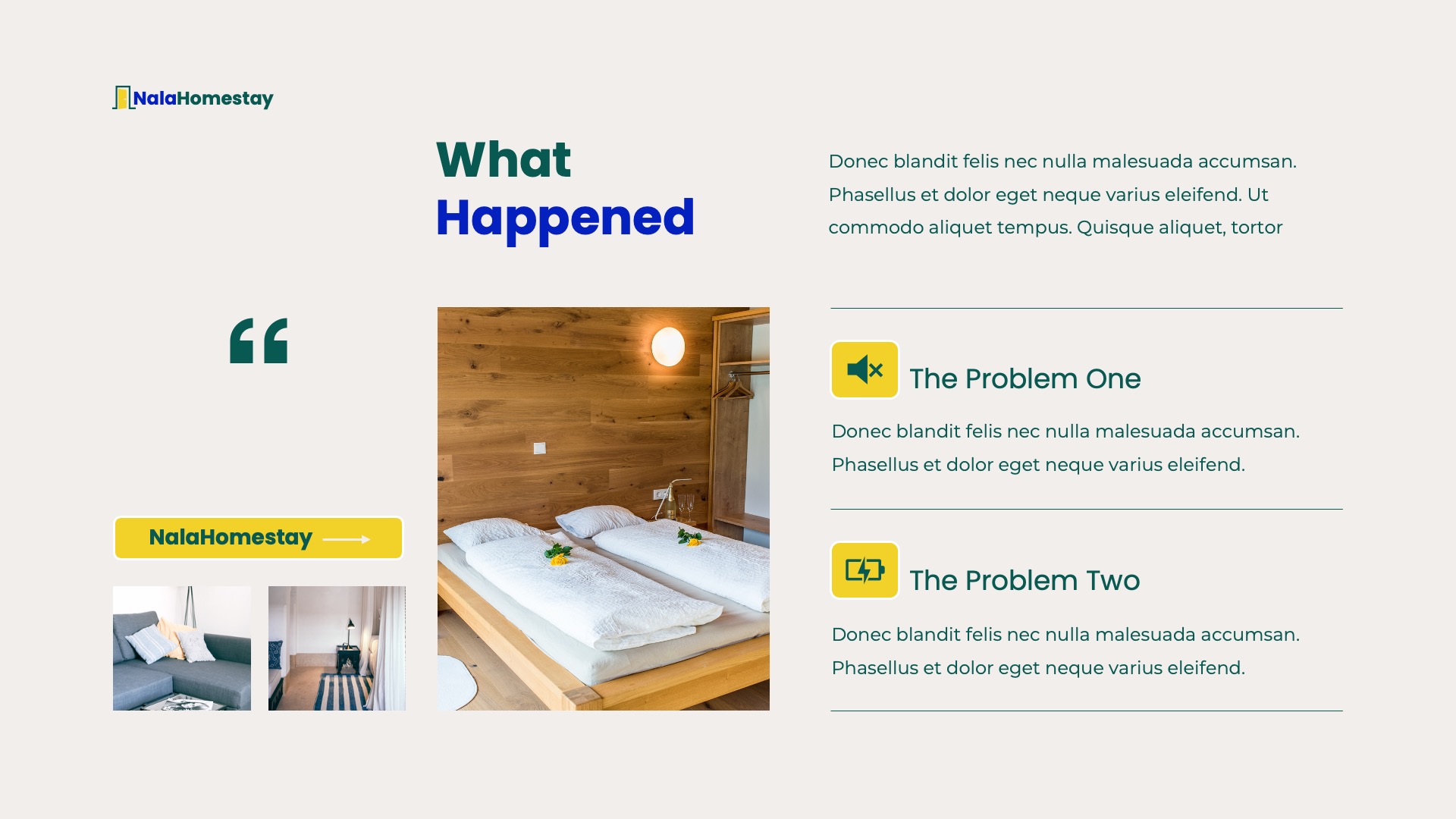 Nala Home Stay Google Slide Business Proposal Presentation Template ...