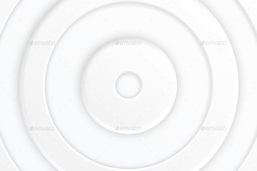Circles Minimalist White Abstract Backgrounds, Graphics | GraphicRiver