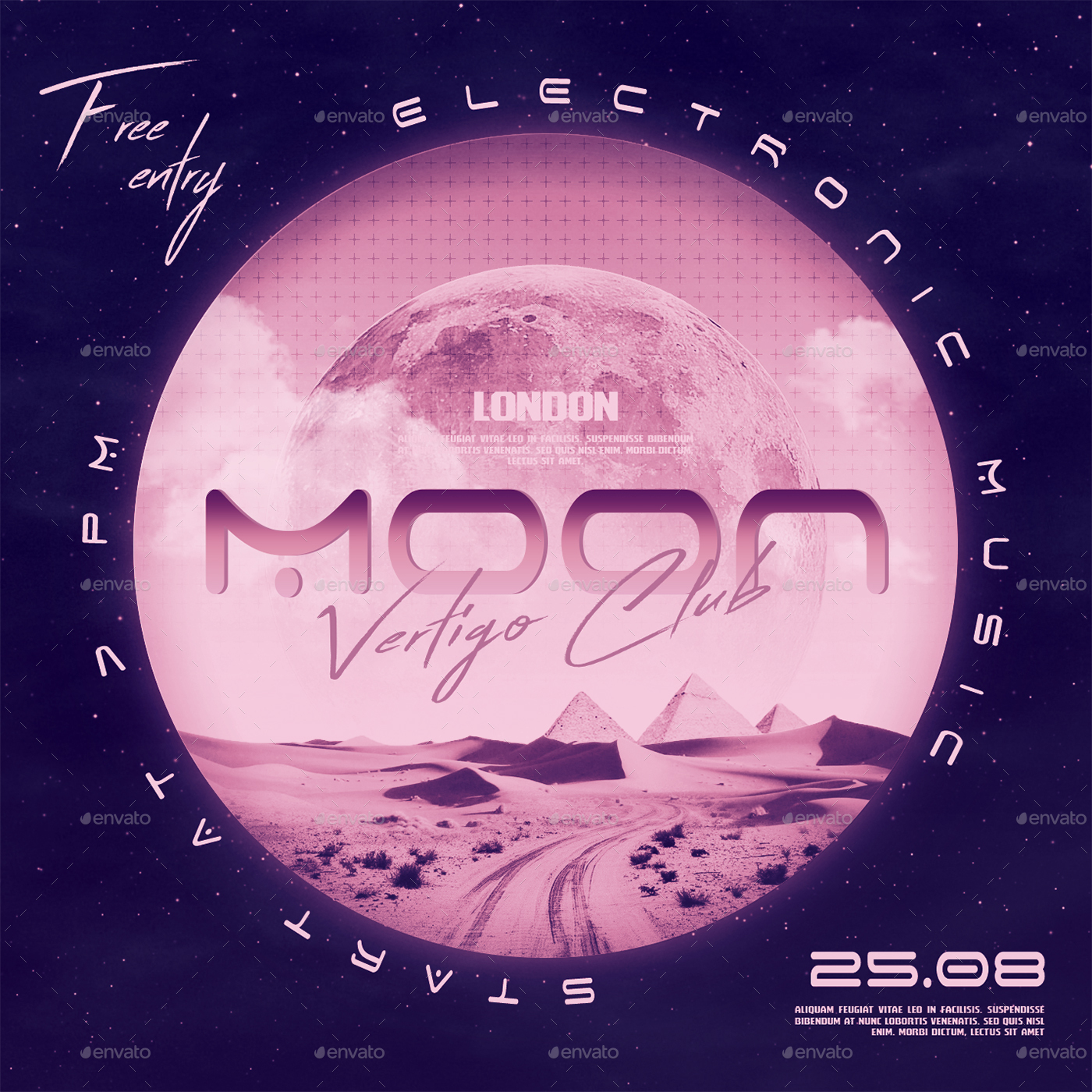 Back to 80's Flyer/Poster Bundle - 3 in 1, Print Templates | GraphicRiver