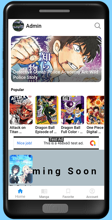 MangaBook - Flutter Manga App with Admin Panel by powerrenderdev ...