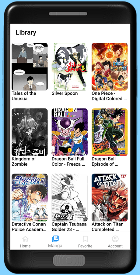 MangaBook - Flutter Manga App with Admin Panel by powerrenderdev ...