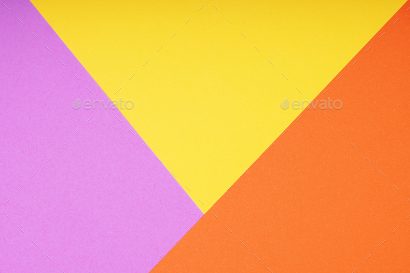 colorful paper background with triangle pattern in pink yellow and orange Stock Photo by ...