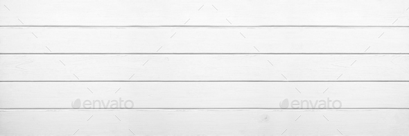 white wood background in banner or header format Stock Photo by ...