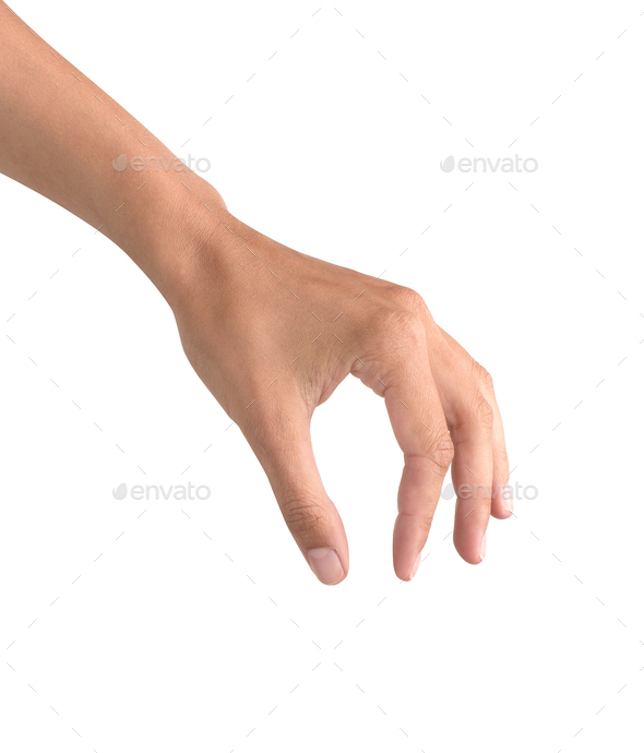 Beautiful woman hand holding items Stock Photo by photobalance | PhotoDune