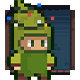 Christmas Tree Character Sprite | 16 Bits Pixel Art, Game Assets ...