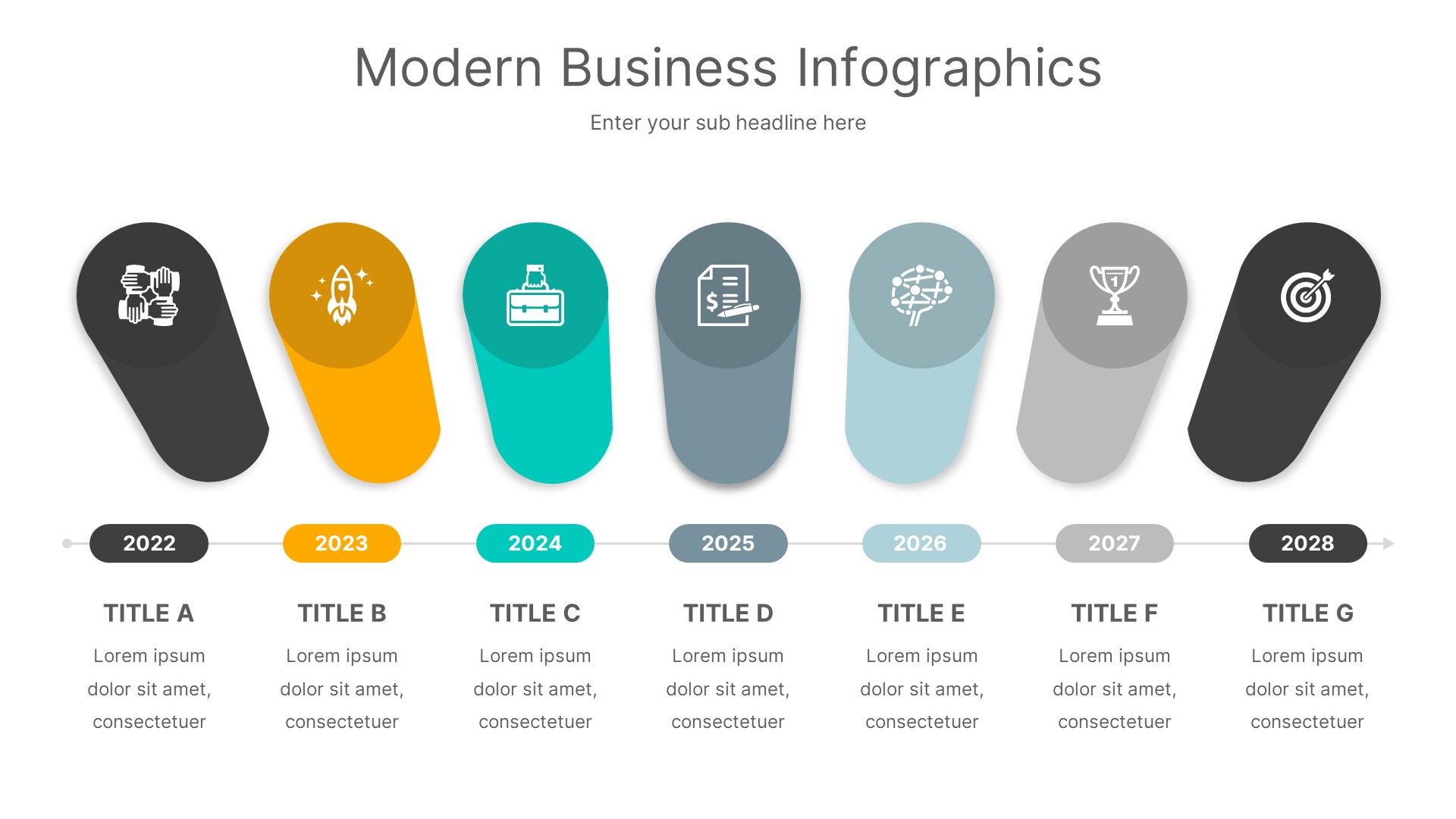 Modern Business Infographics Google Slides Presentation Template ...