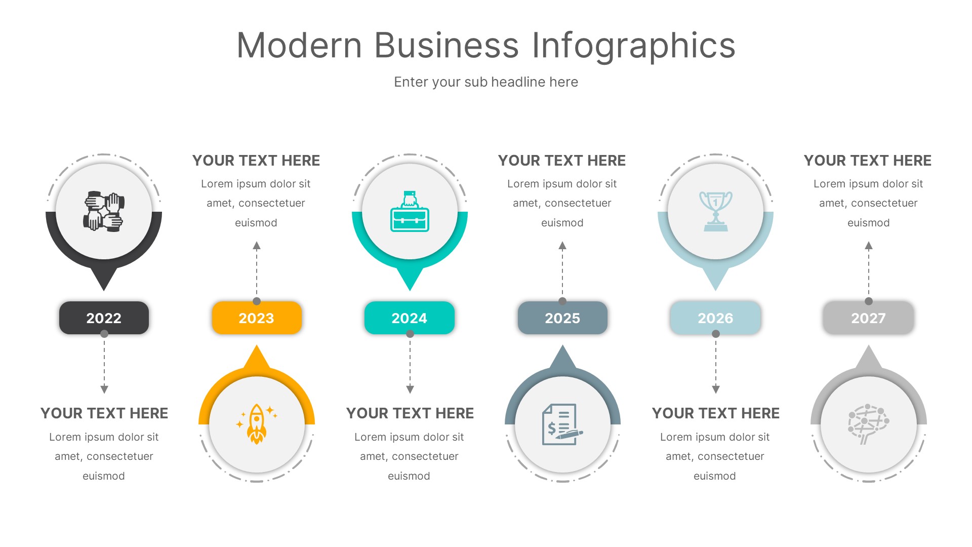 Modern Business Infographics Google Slides Presentation Template ...