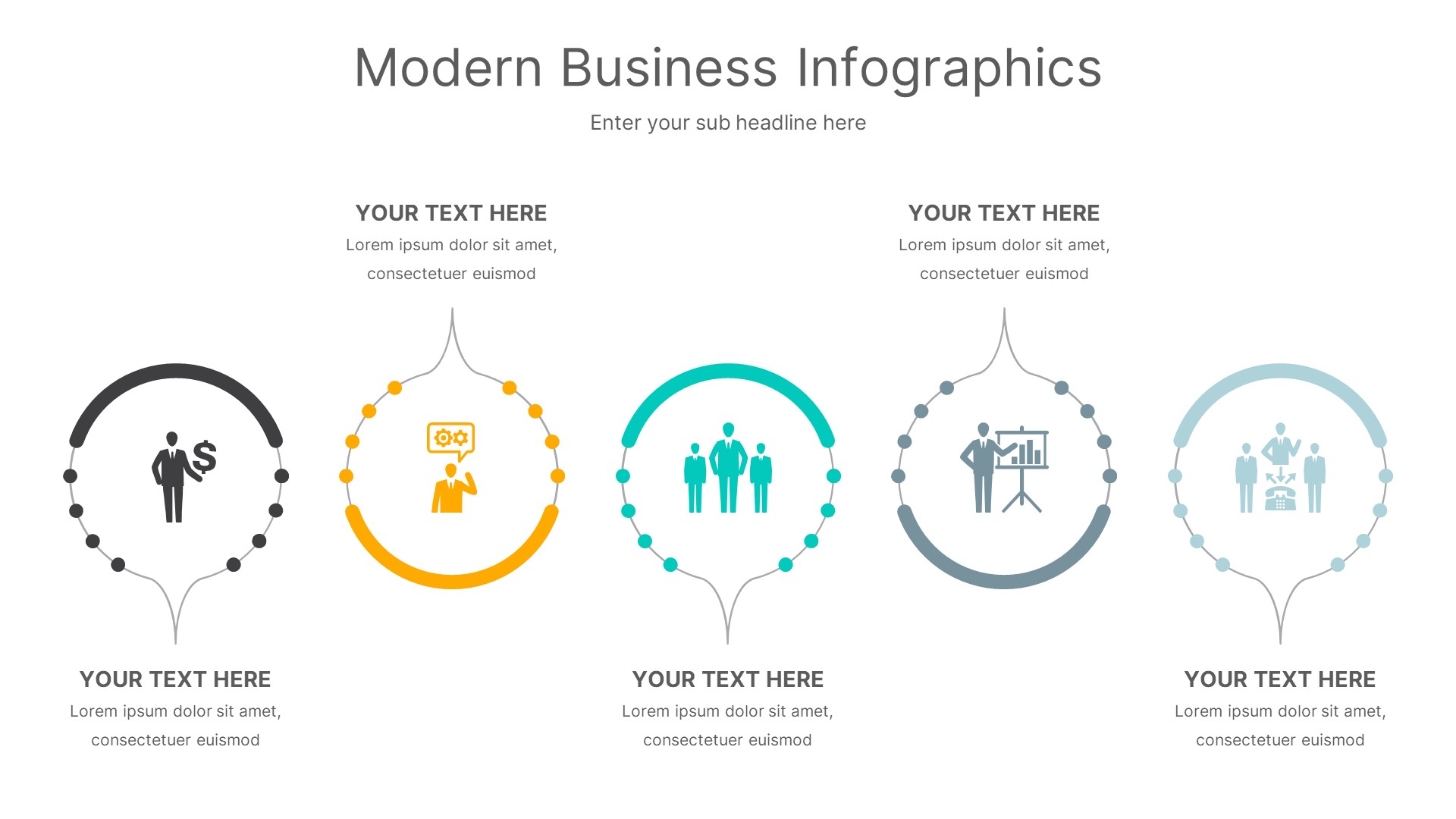 Modern Business Infographics Google Slides Presentation Template ...