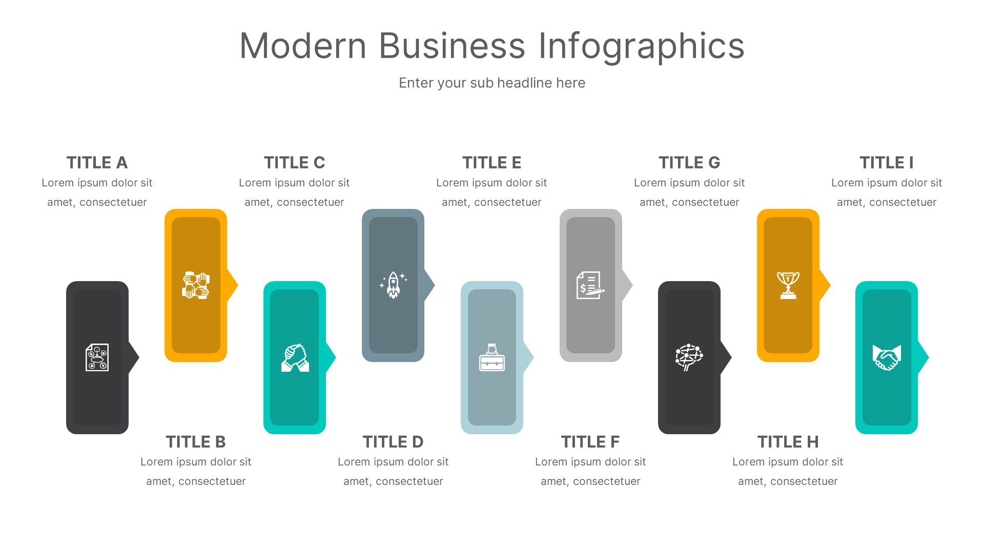 Modern Business Infographics Google Slides Presentation Template ...
