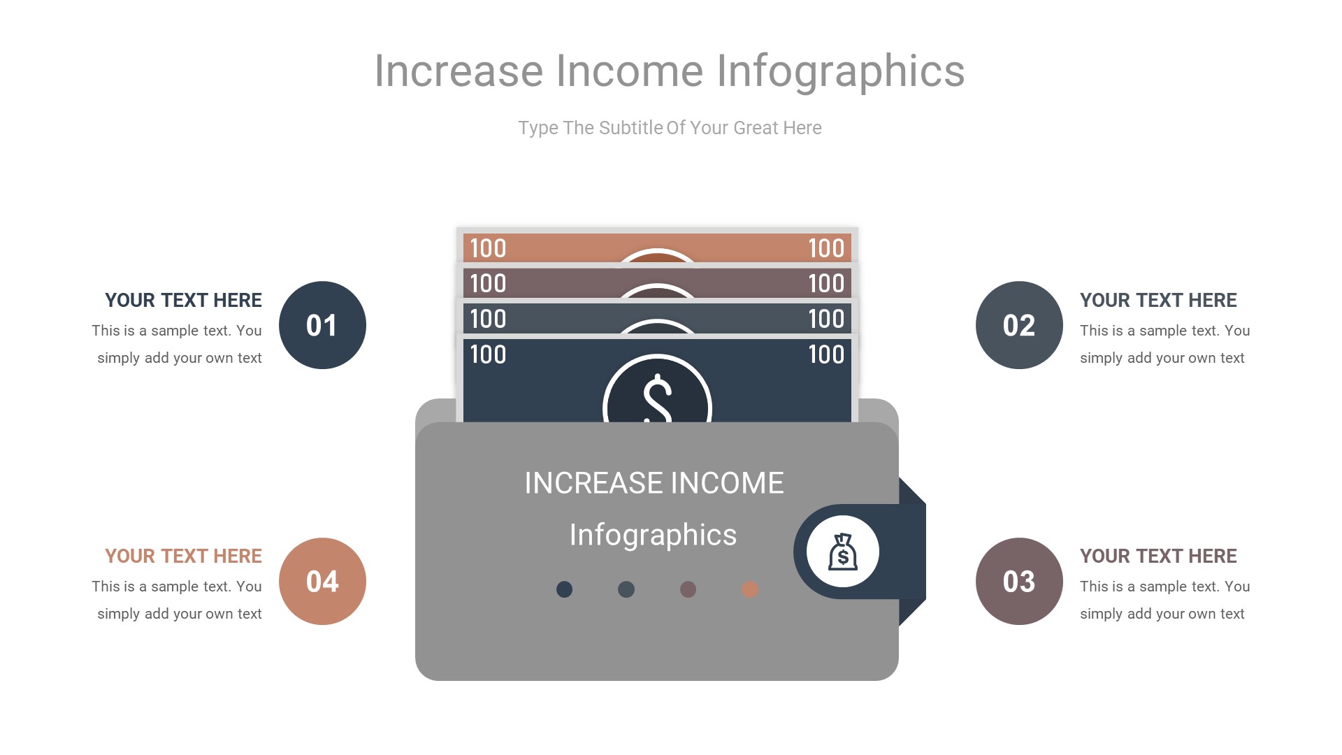 Increase Income .Infographics Template Slides by SOOZ_ART | GraphicRiver