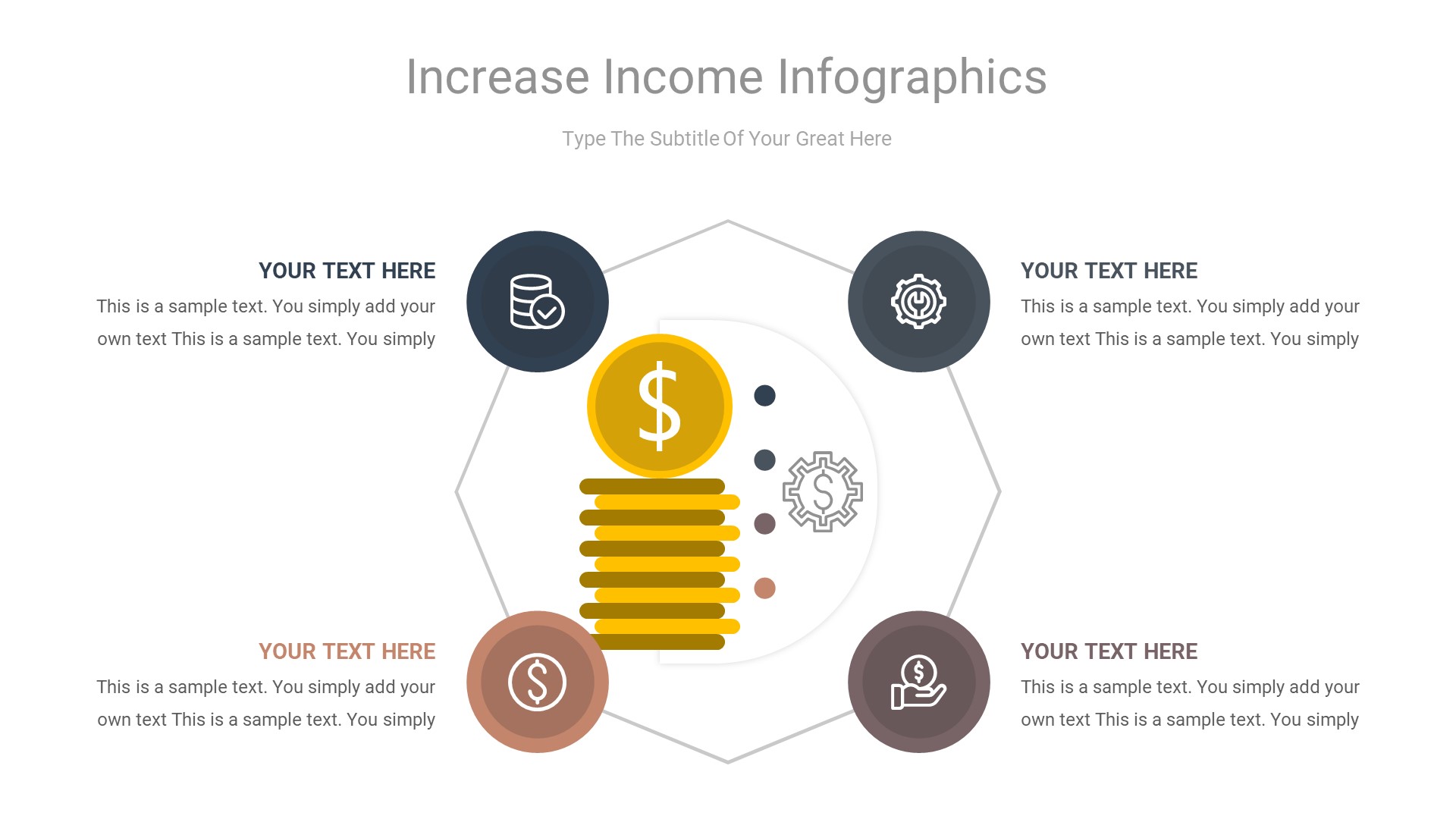 Increase Income .Infographics Template Slides by SOOZ_ART | GraphicRiver