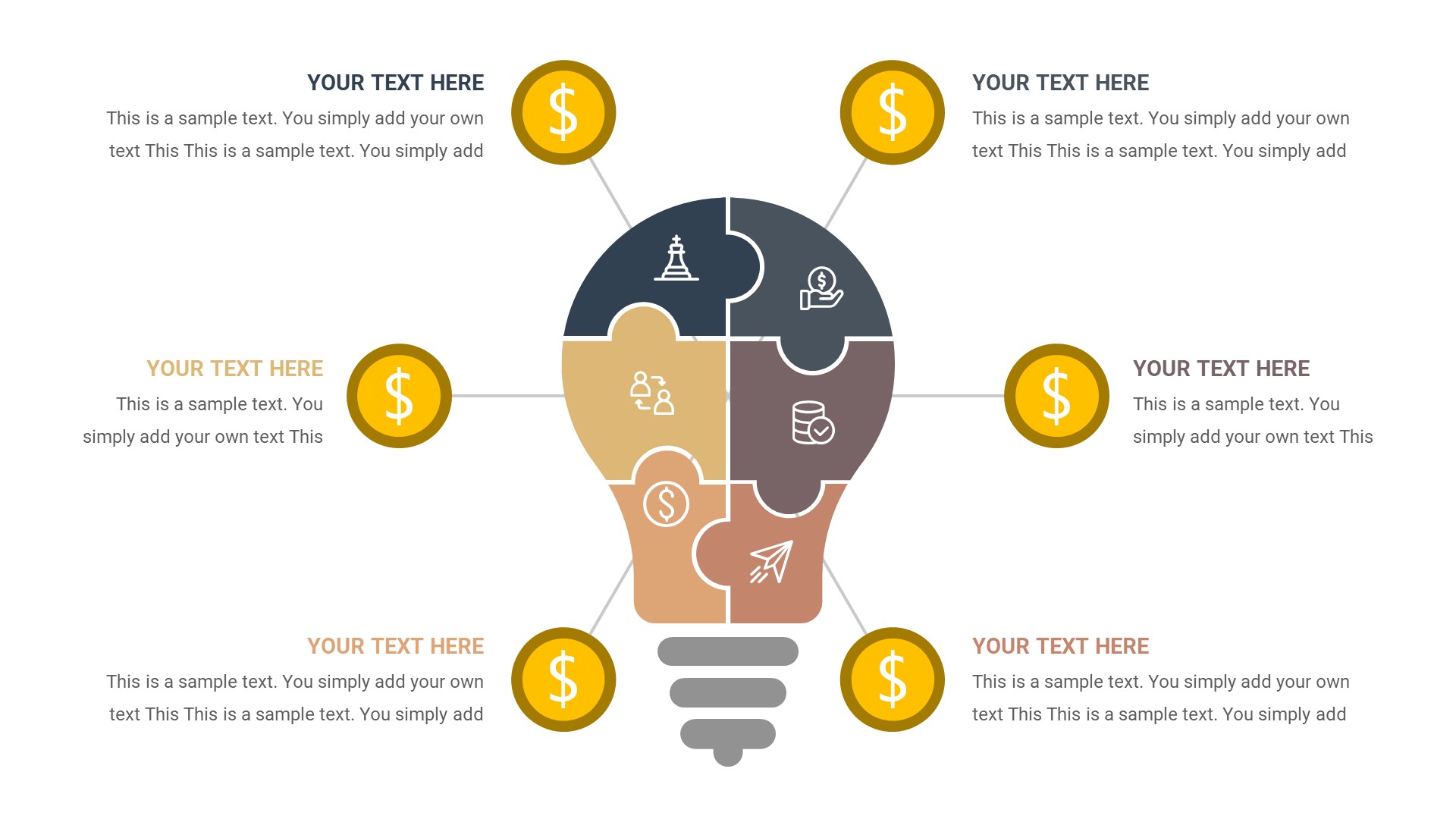 Increase Income .Infographics Template Slides by SOOZ_ART | GraphicRiver