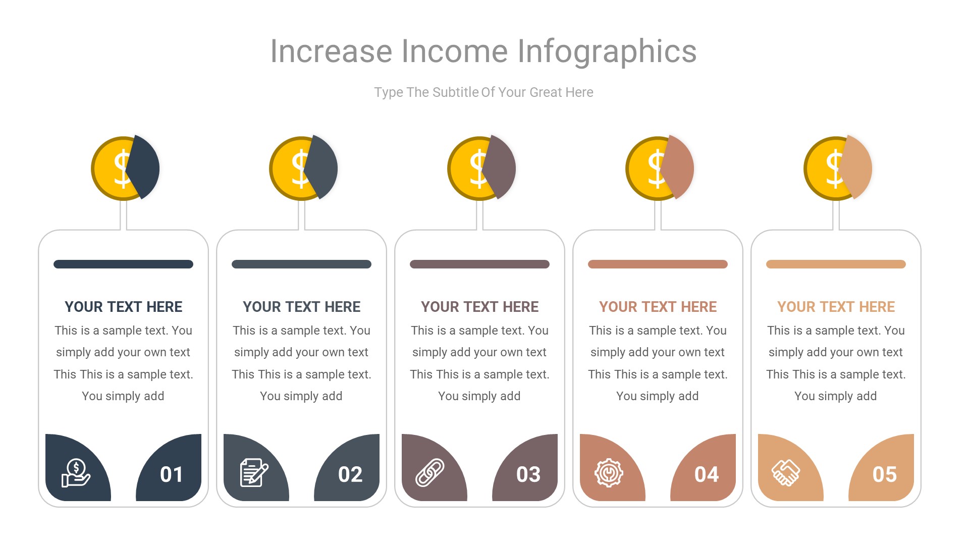 Increase Income .Infographics Template Slides by SOOZ_ART | GraphicRiver