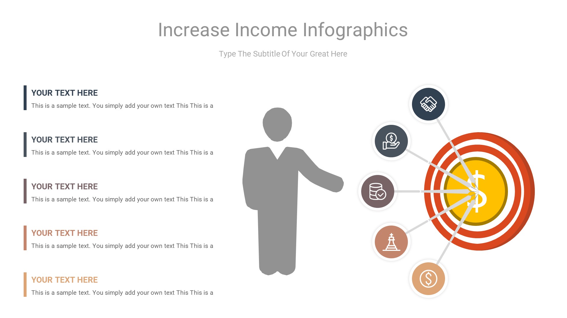 Increase Income .Infographics Template Slides by SOOZ_ART | GraphicRiver
