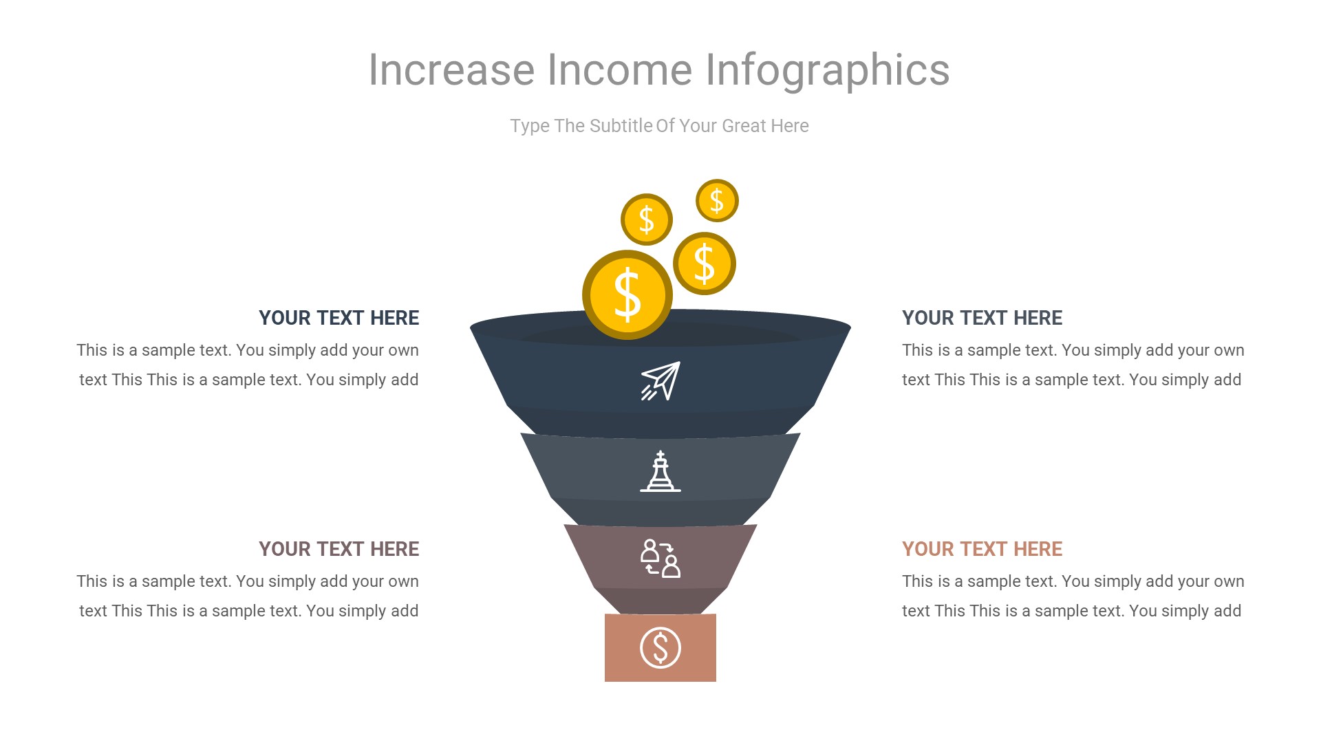 Increase Income .Infographics Template Slides by SOOZ_ART | GraphicRiver