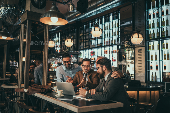 Working in the pub keeps us inspired Stock Photo by bernardbodo | PhotoDune