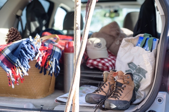 Packing the car for a weekend adventure Stock Photo by krisprahl ...
