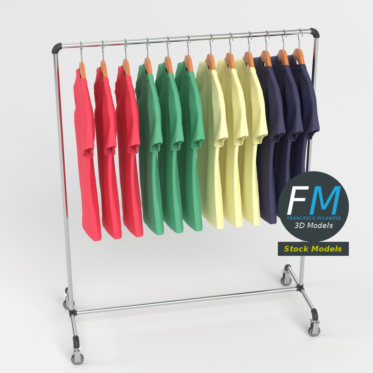 T-shirts rack by FrancescoMilanese85 | 3DOcean