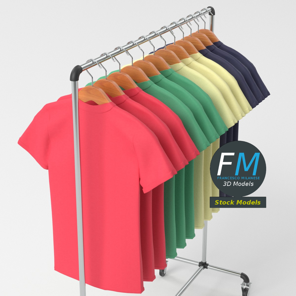 T-shirts rack by FrancescoMilanese85 | 3DOcean