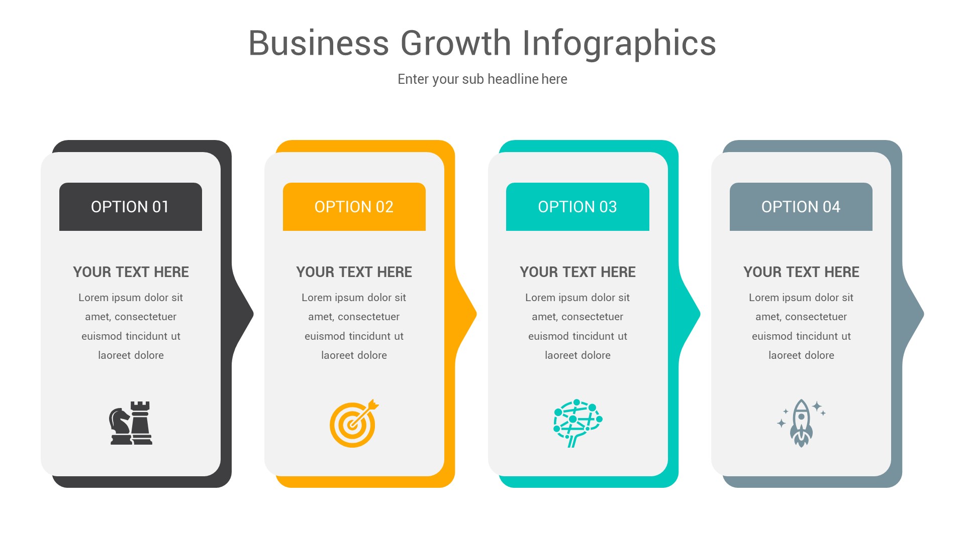 Business Growth Infographics Keynote Presentation Template ...