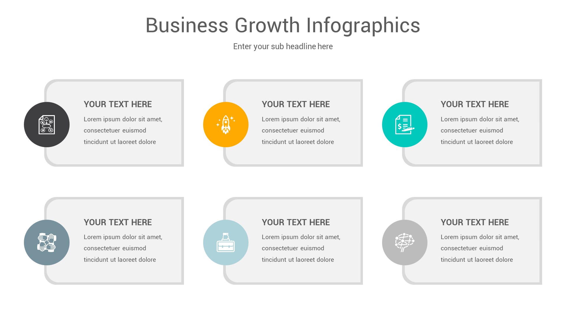 Business Growth Infographics Keynote Presentation Template ...