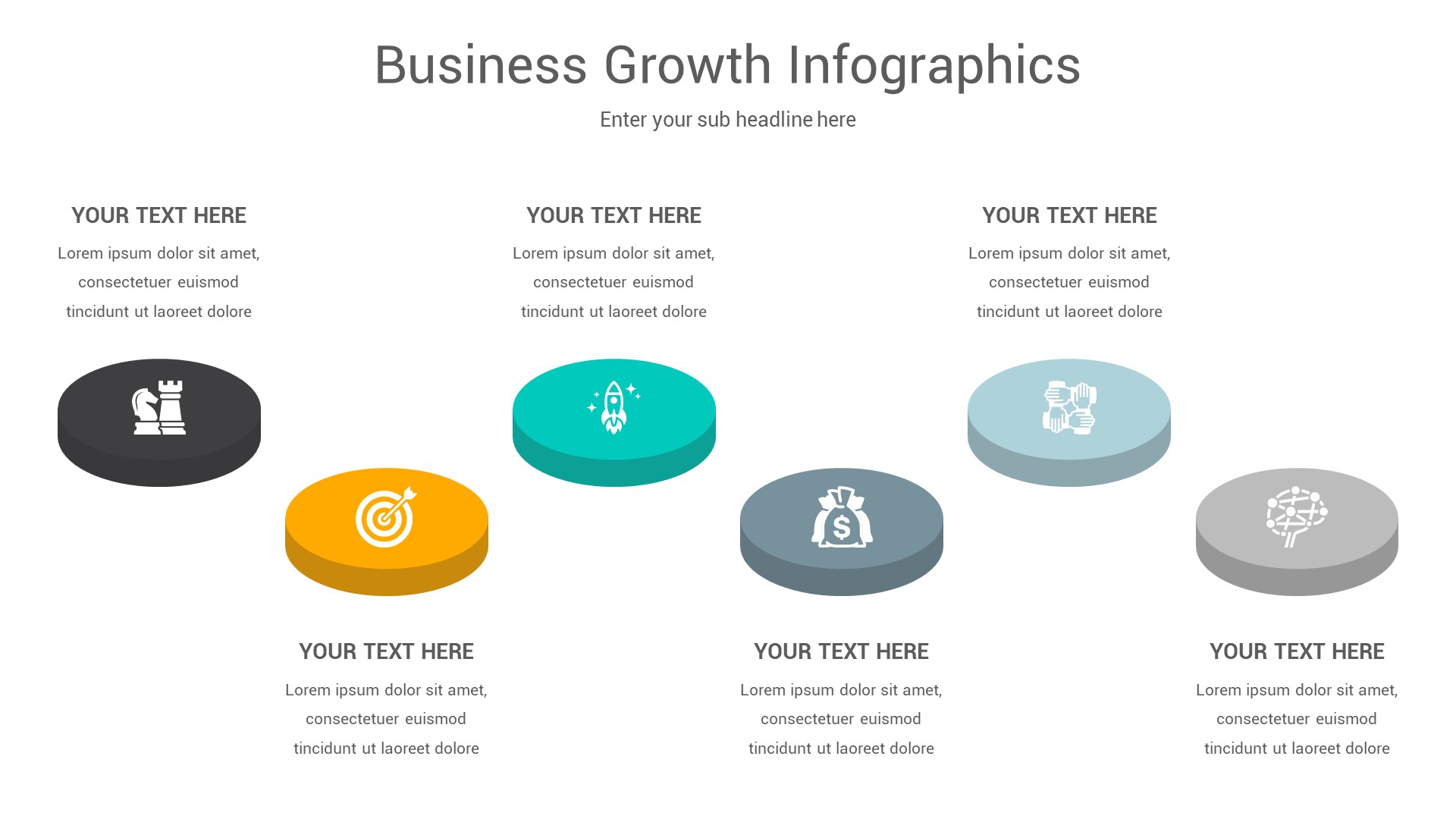Business Growth Infographics Keynote Presentation Template ...