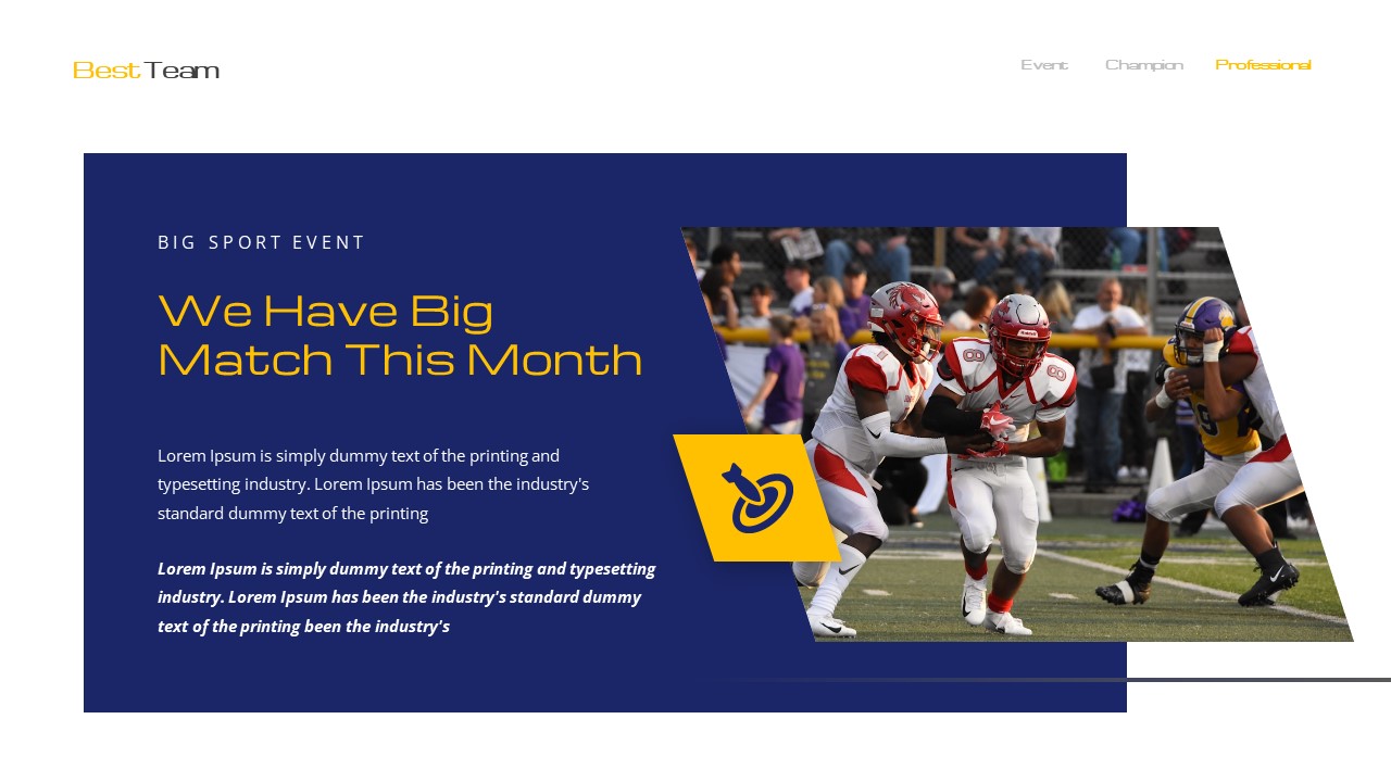 American Football Powerpoint Template, Presentation Templates ...