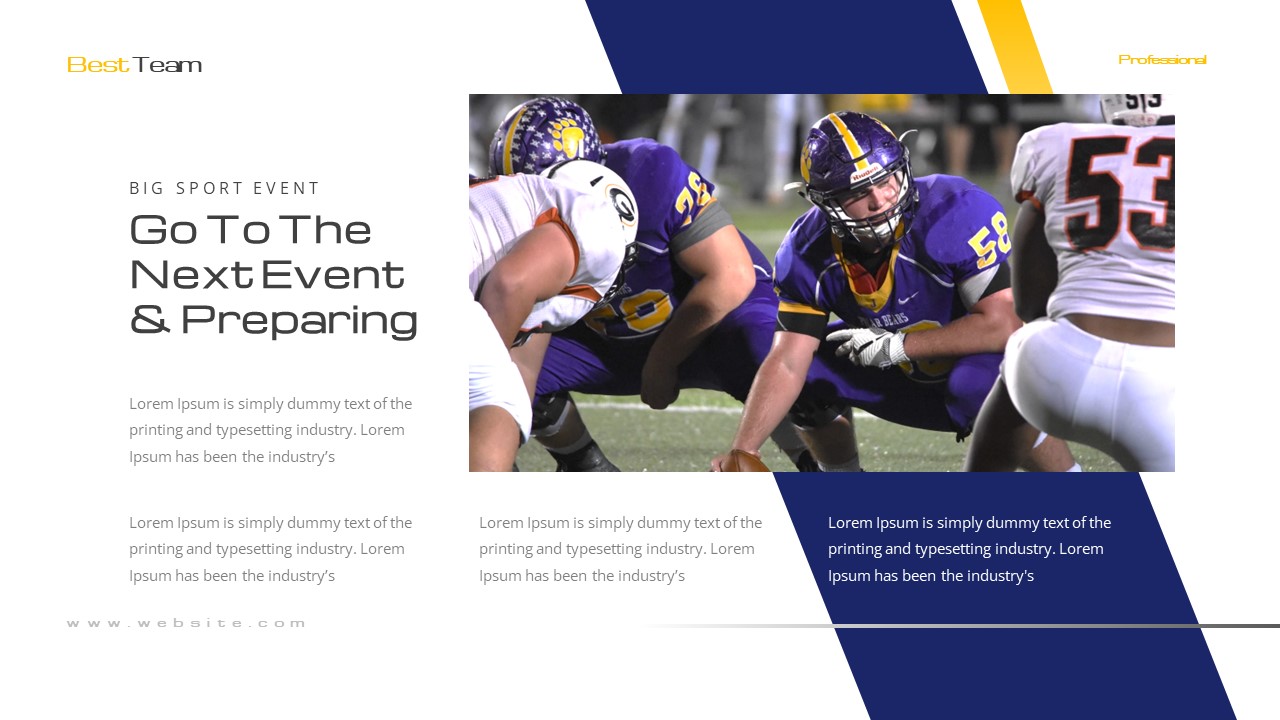 American Football Powerpoint Template, Presentation Templates ...