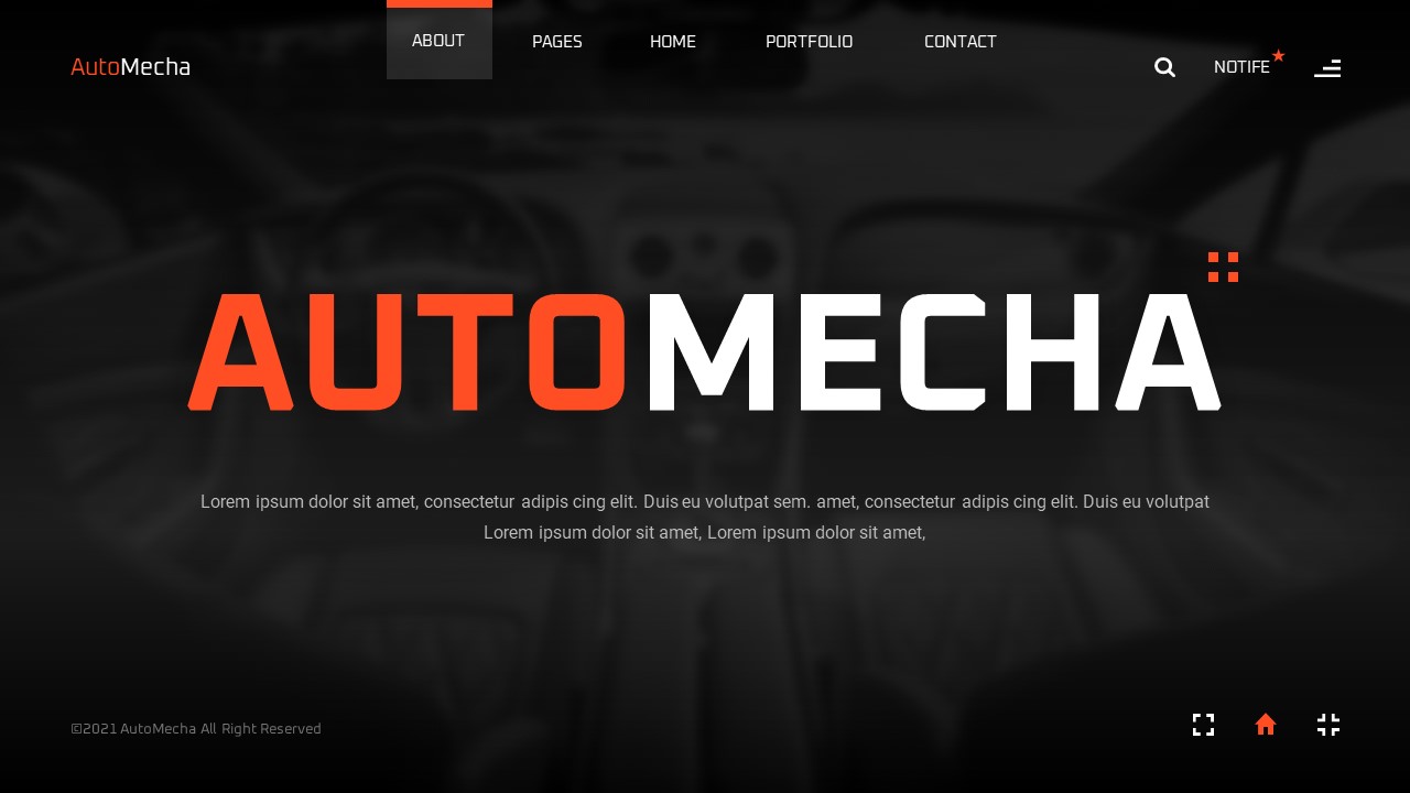 Automecha Google Slide Template, Presentation Templates | GraphicRiver