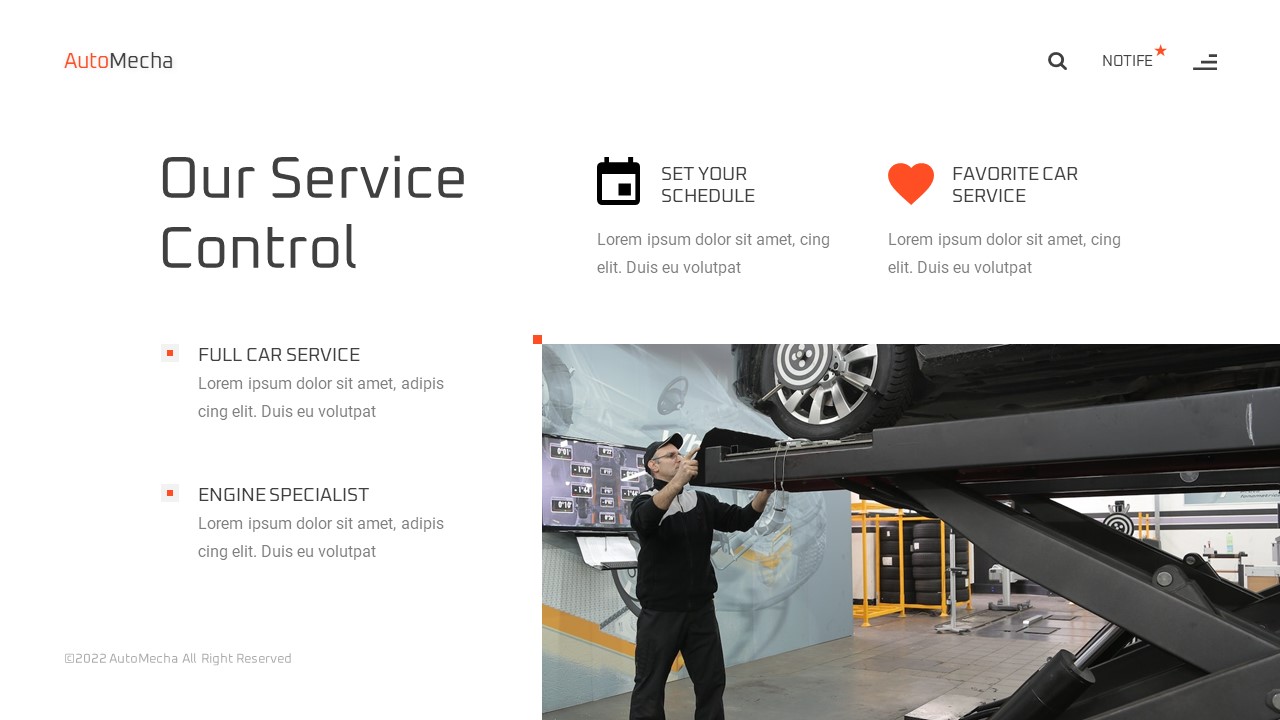 Automecha Google Slide Template, Presentation Templates | GraphicRiver