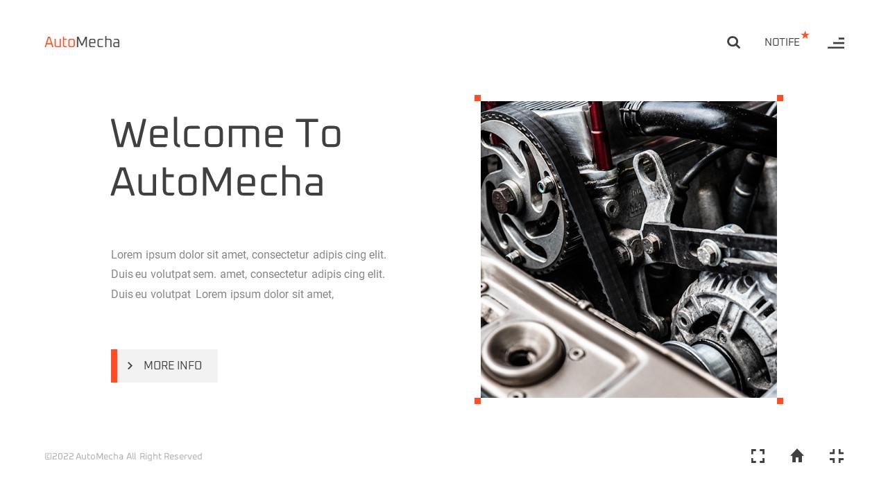 Automecha Google Slide Template, Presentation Templates | GraphicRiver