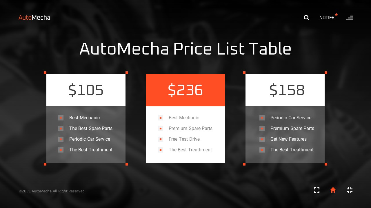 Automecha Google Slide Template, Presentation Templates | GraphicRiver