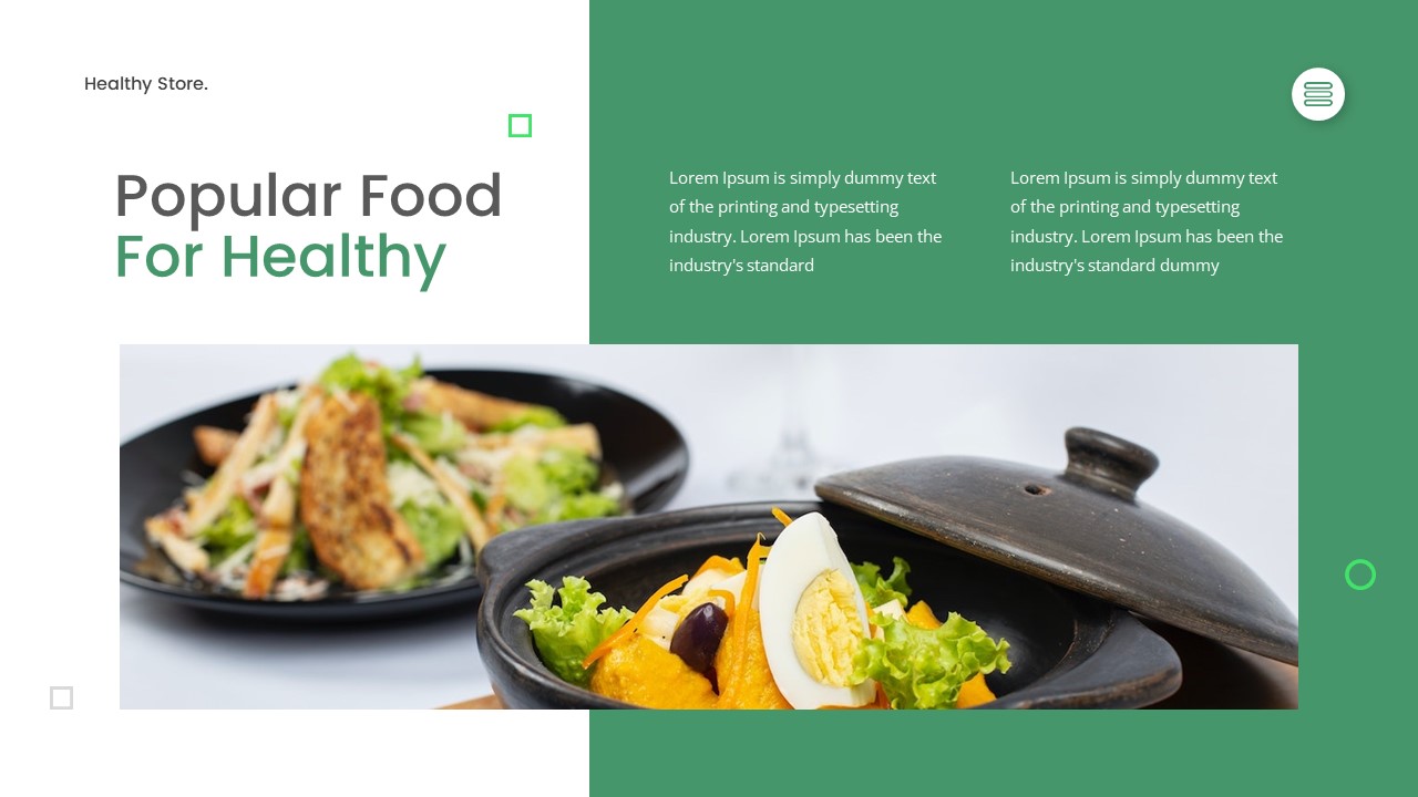 Healthy Food Powerpoint Template, Presentation Templates | GraphicRiver