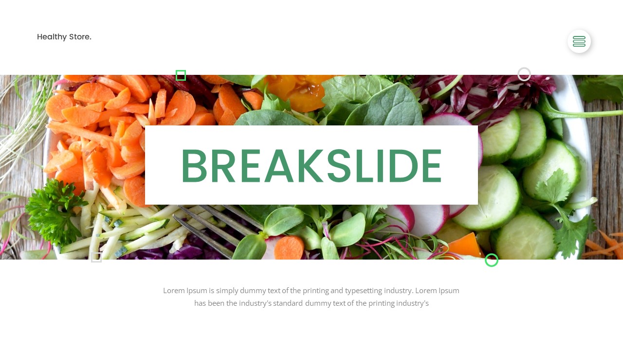 Healthy Food Powerpoint Template, Presentation Templates | GraphicRiver