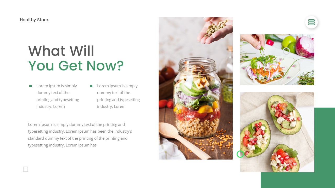 Healthy Food Powerpoint Template, Presentation Templates | GraphicRiver