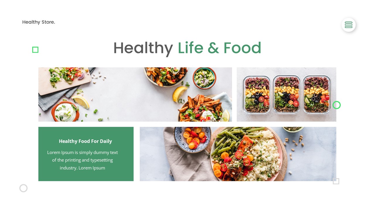 Healthy Food Powerpoint Template, Presentation Templates | GraphicRiver